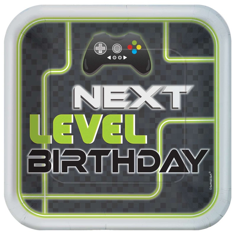 Level up Birthday Party Pack Gamer Party Decorations Gamer - Etsy UK