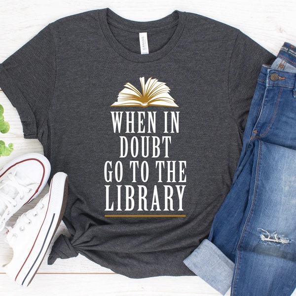 Library Shirt - Etsy