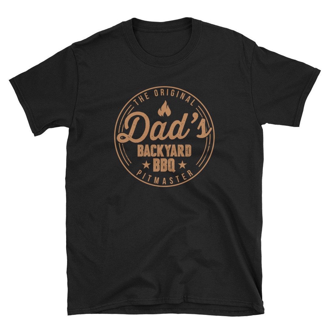 Dad's Backyard BBQ the Original Pitmaster Father Fathers - Etsy