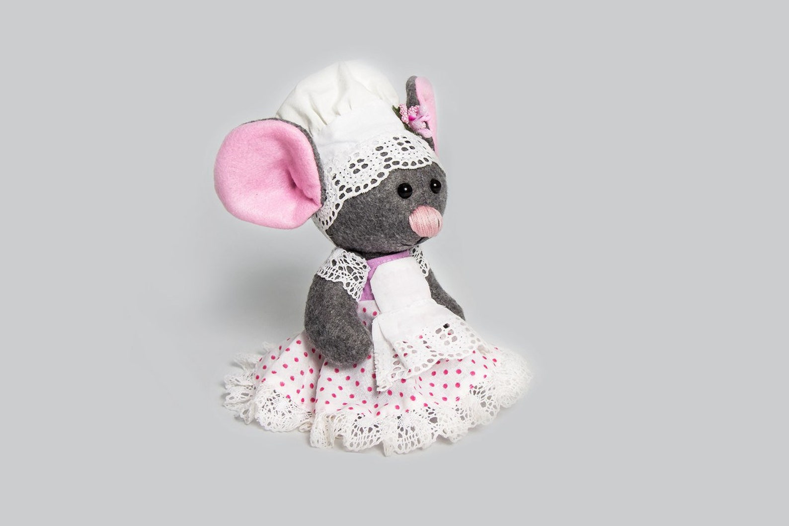 Toy Gift Baby Mouse Cute Mouse Toy Mouse Gray Mouse Stuffed Animal Toy ...