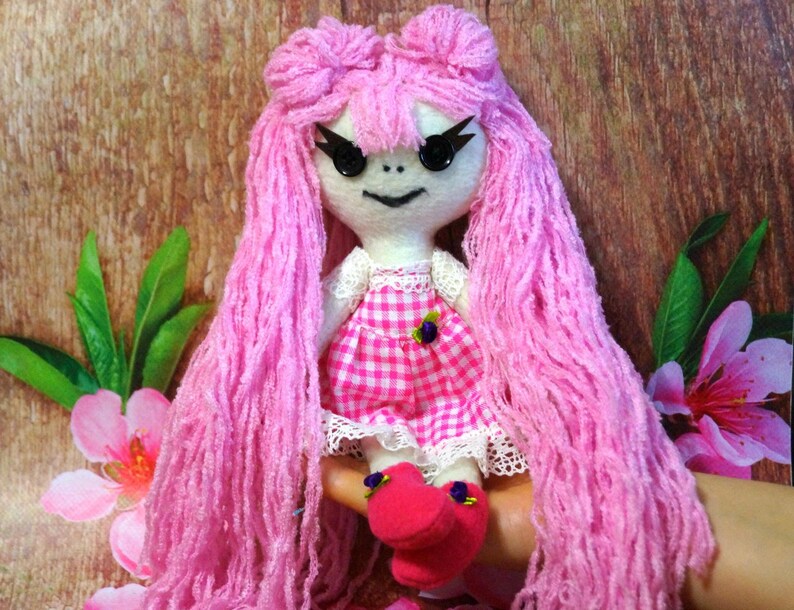 Toy Doll Pink Doll Doll for Girl Cute Toy Doll Clothes Doll - Etsy