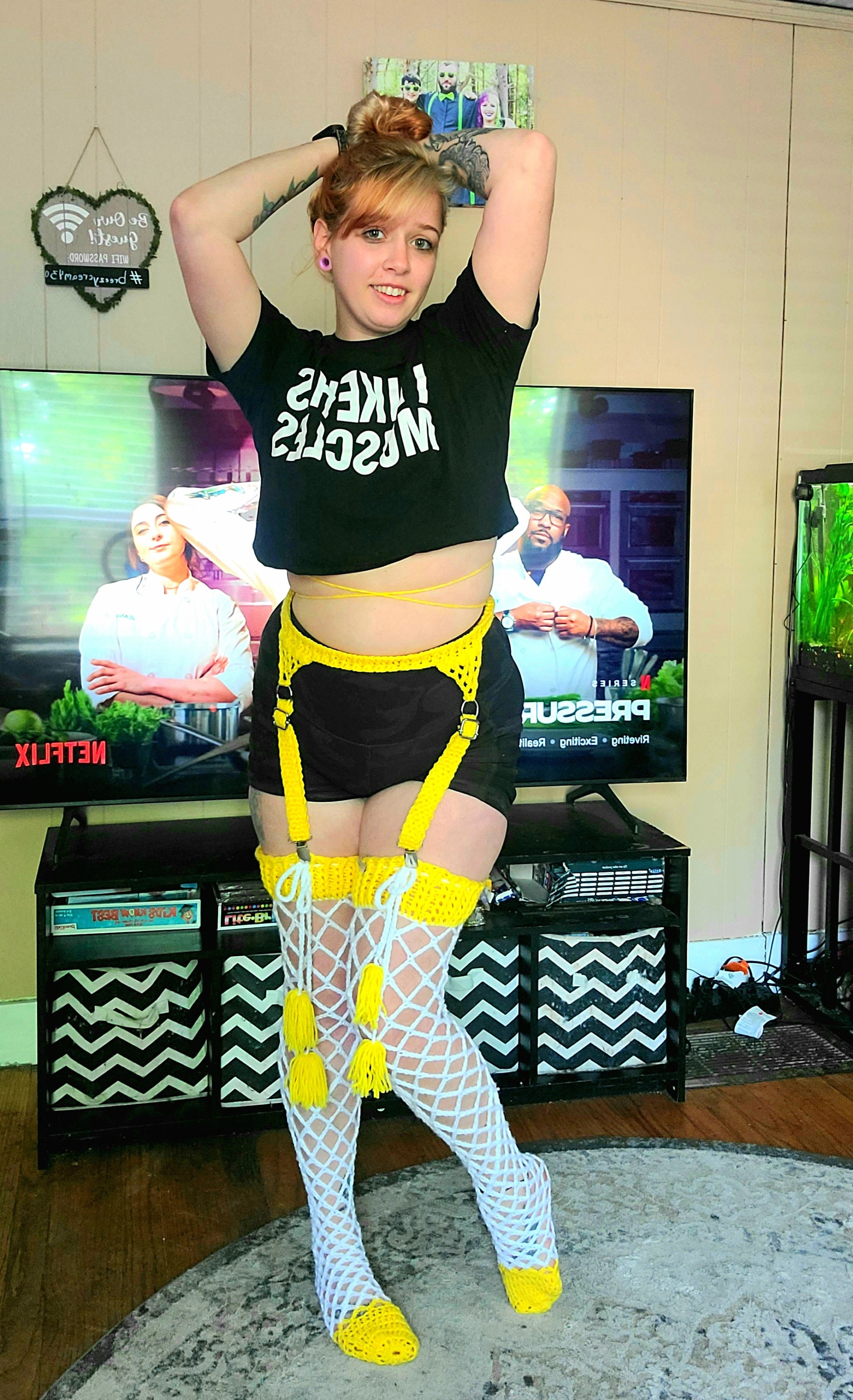 Instant Download: Garter Belt Crochet Pattern by Harlot Handmade - Etsy