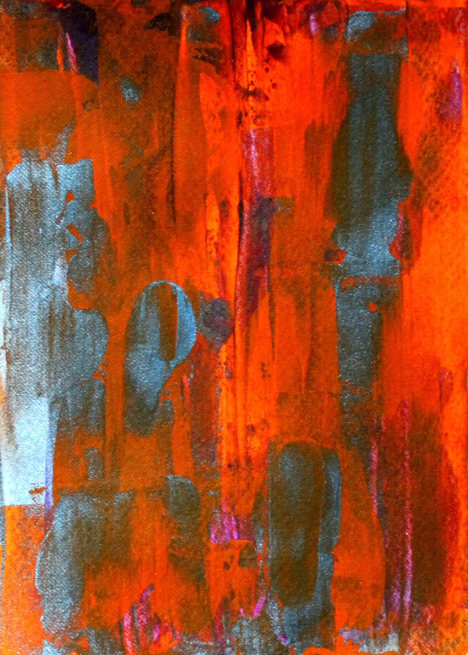 Abstracte kunst Beeldende kunst Hedendaagse kunst | Etsy