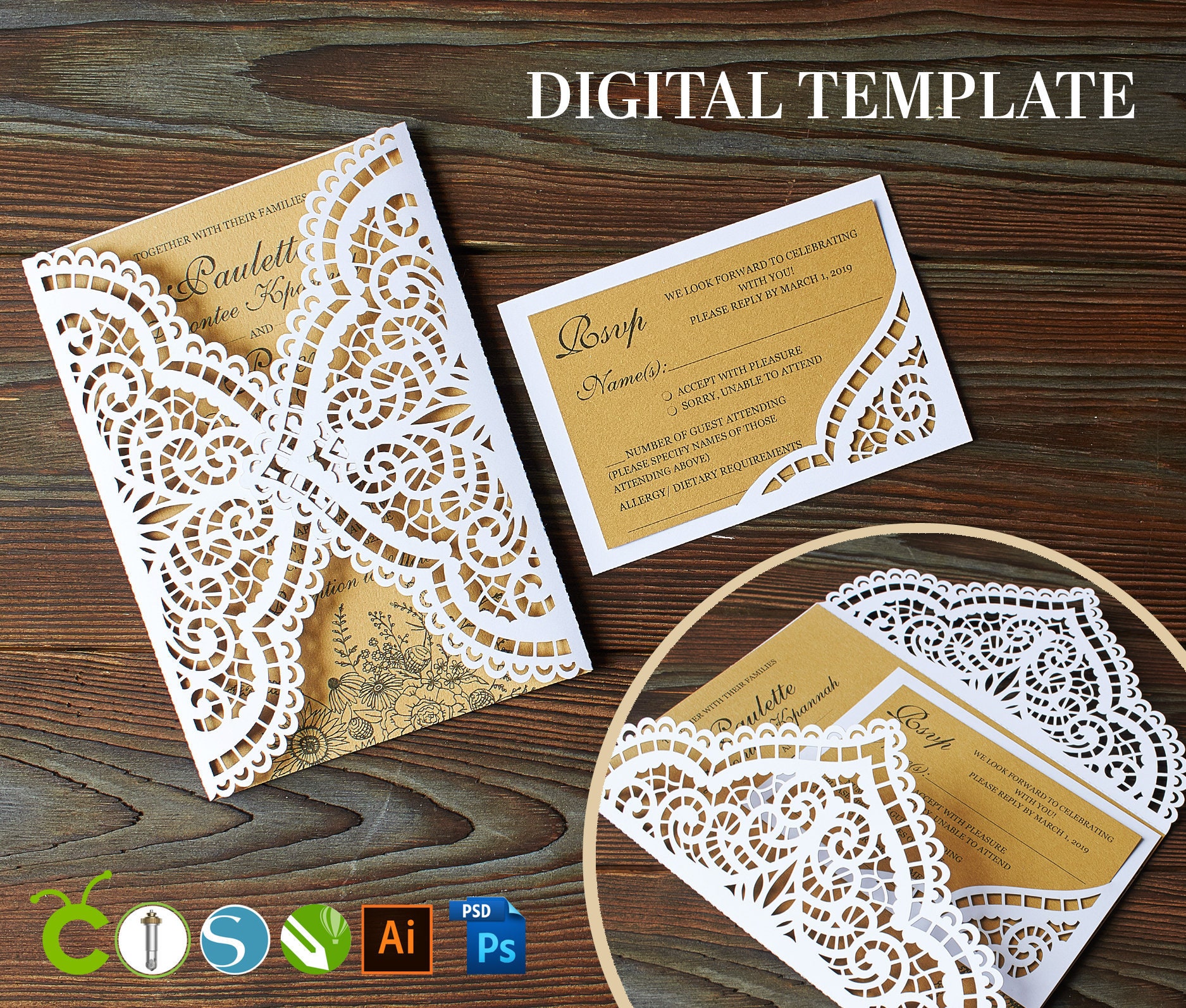 Wedding Invitation Templates For Cricut Printable Word Searches