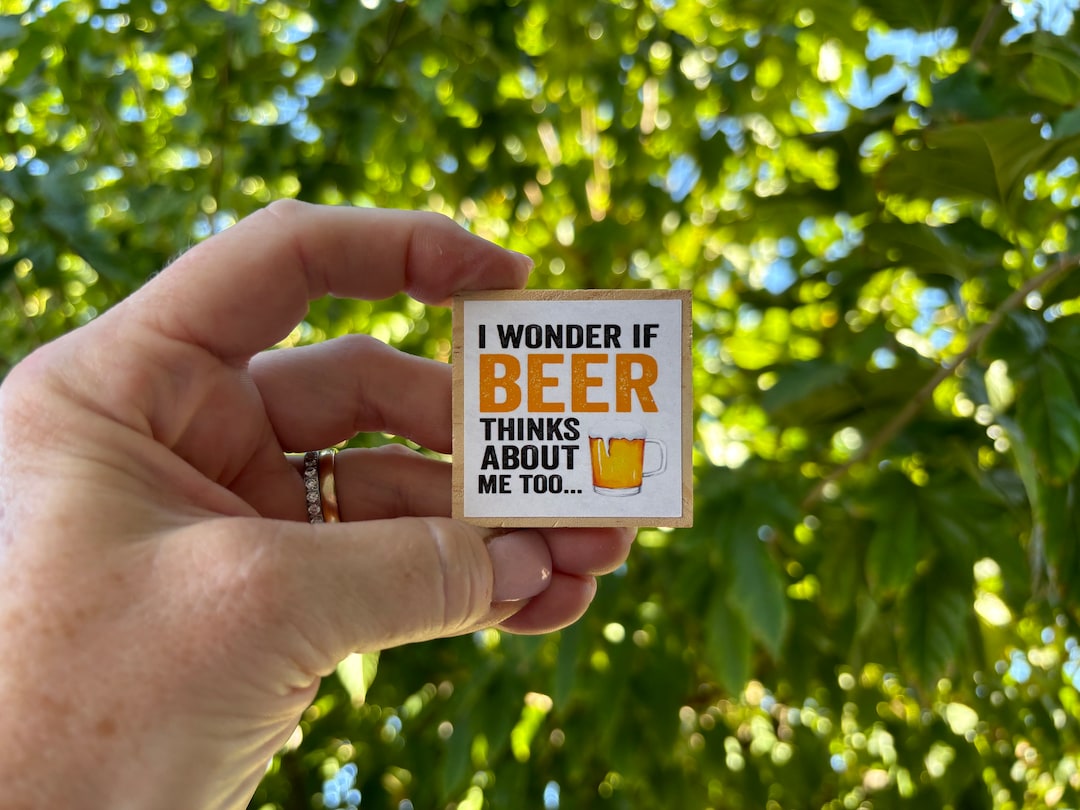Funny Beer Magnet, Beer Quote, Girl/guy Gift, Funny Magnet, Beer Fridge ...