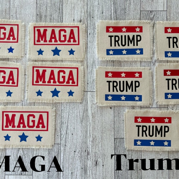 Trump Embroidered Hat Patches - Etsy