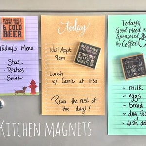 Funny Kitchen Magnet, Fridge Decor, Locker Magnet, Funny Magnet, Fridge ...