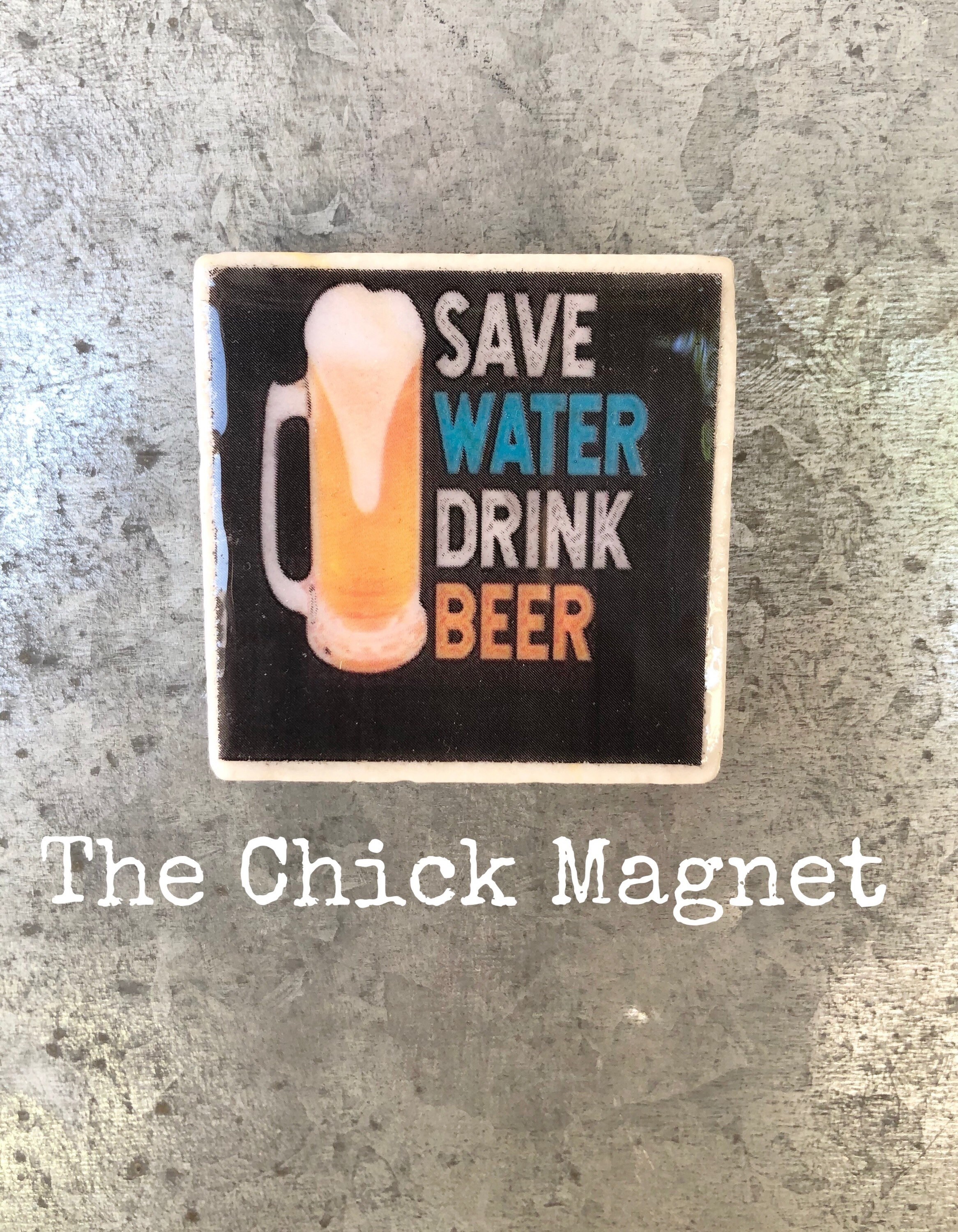 Save Water Drink Beer Best Friend Magnet Snarky Magnet | Etsy