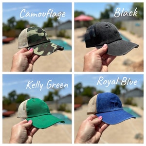 My Tattoos Dont Like You Either Hat, Raggy Patch, Tattered Hat ...