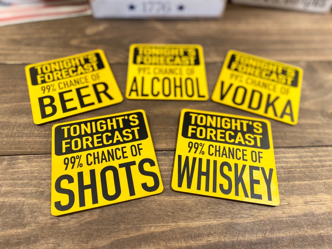 4 X 4 Custom Fridge Magnet, Beer Sign, Funny Beer Sign, Whiskey, White ...