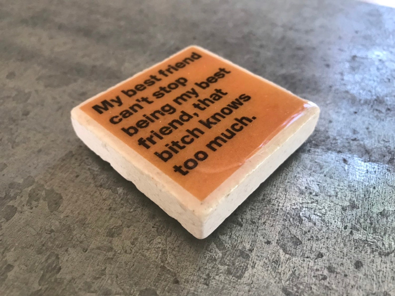 Best Friends Kitchen Magnet Inspirational Girlfriend Magnet | Etsy