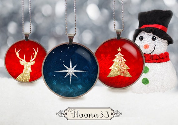 Digital Collage Sheet for Christmas. Printable Images for | Etsy