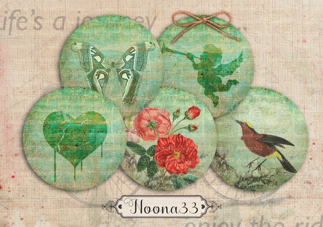 Printable Coasters . 3.5 Circles. DIY - Etsy