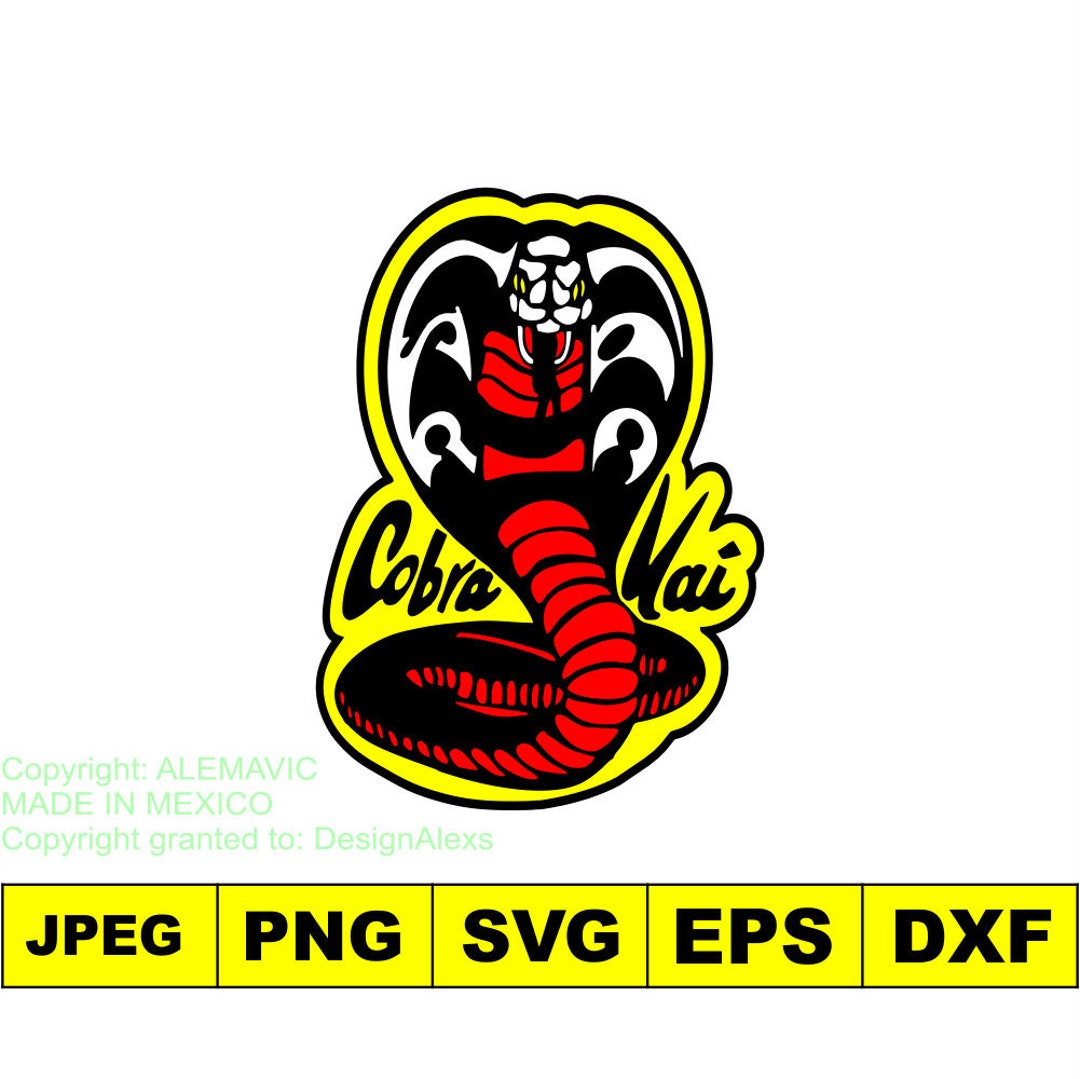 Cobra Kai Collection Svg Dxf Eps Png Jpeg Svg Files for Silhouette ...