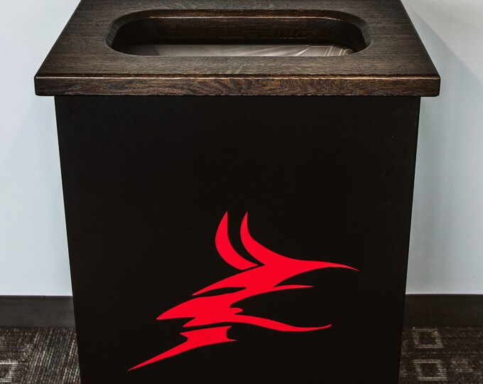 Custom Trash Can Set of 10 - Etsy