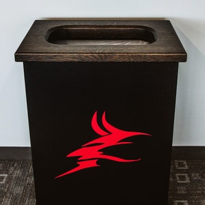 Custom Trash Can Set of 10 - Etsy