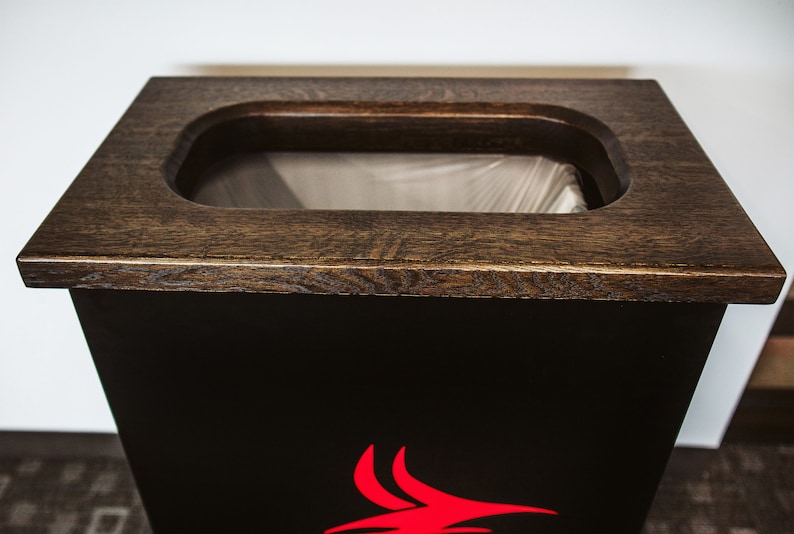 Custom Trash Can Set of 10 | Etsy