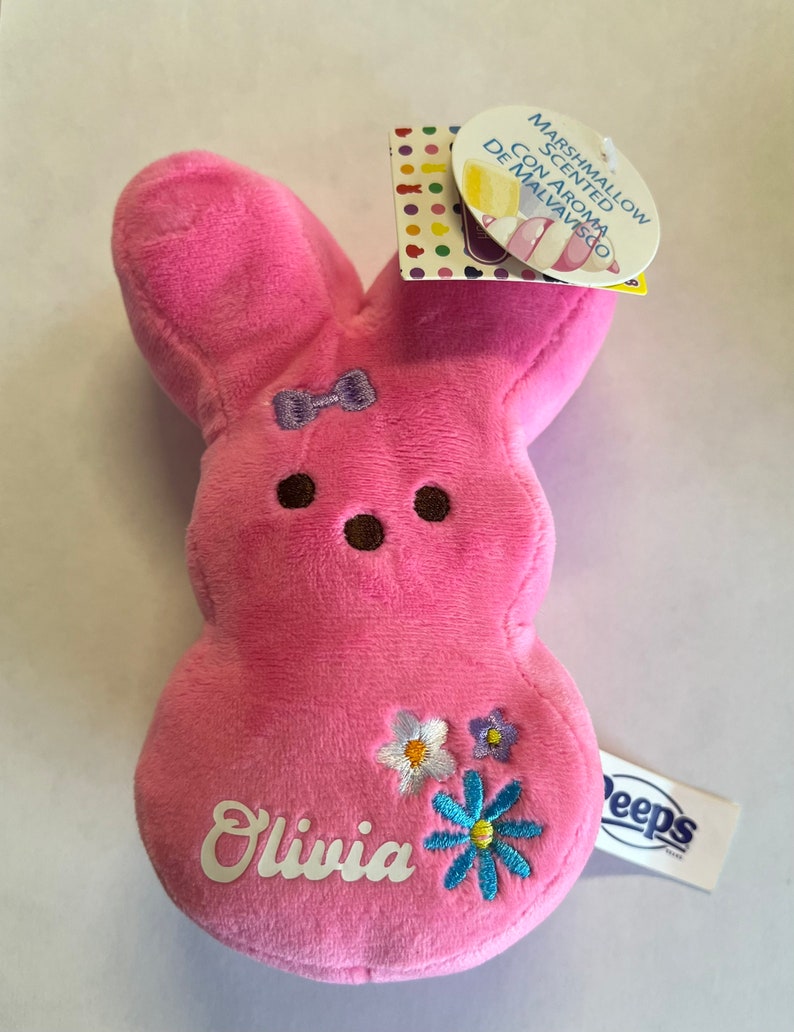 Personalized Peeps, Easter Bunnys. Cotton Candy Scented and Unscented ...