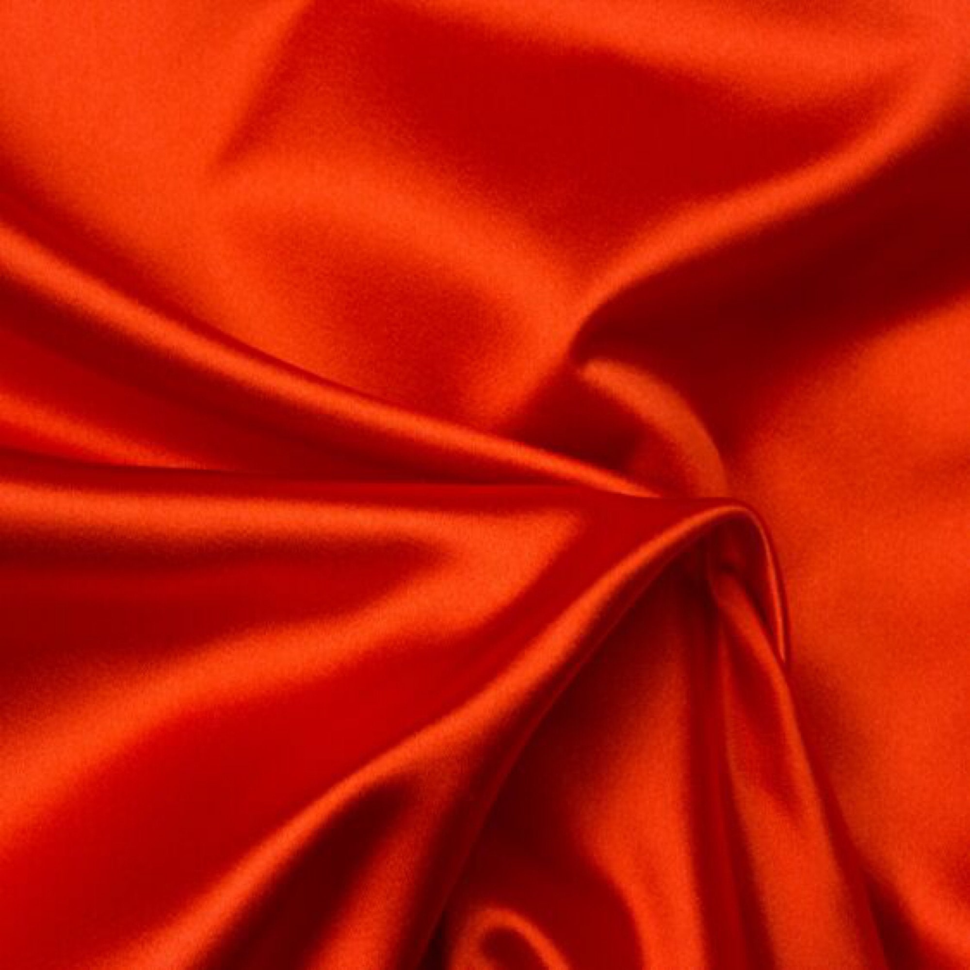 Red Duchess Satin Matte Fabric for Evening Wear or Wedding - Etsy