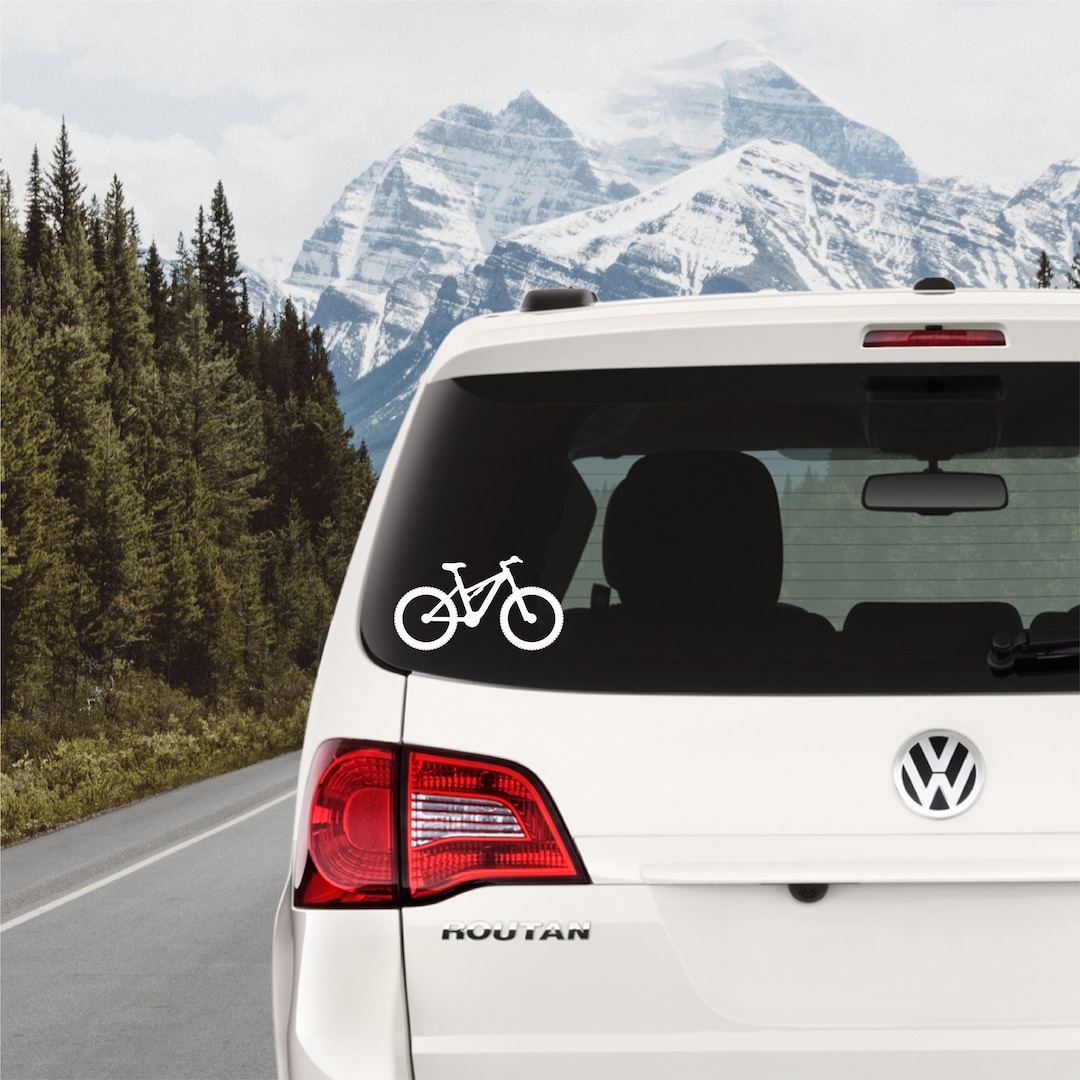 MTB Bike Sticker | Mountain Bike | Car Decal | Transfer Vinyl ...