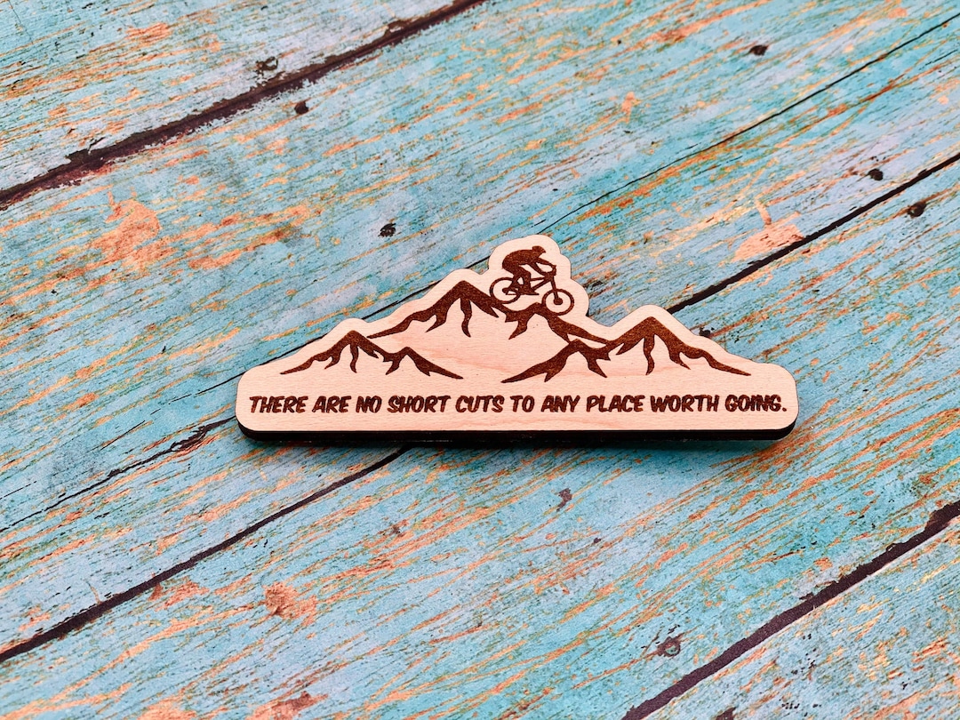 MTB Quote Magnet || Mountain Bike || Refrigerator Magnet - Etsy