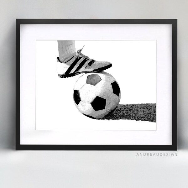 Football Black White - Etsy