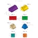 Set of 3 Color Building Toy Prints, Matching Printable Art, Teen Room ...