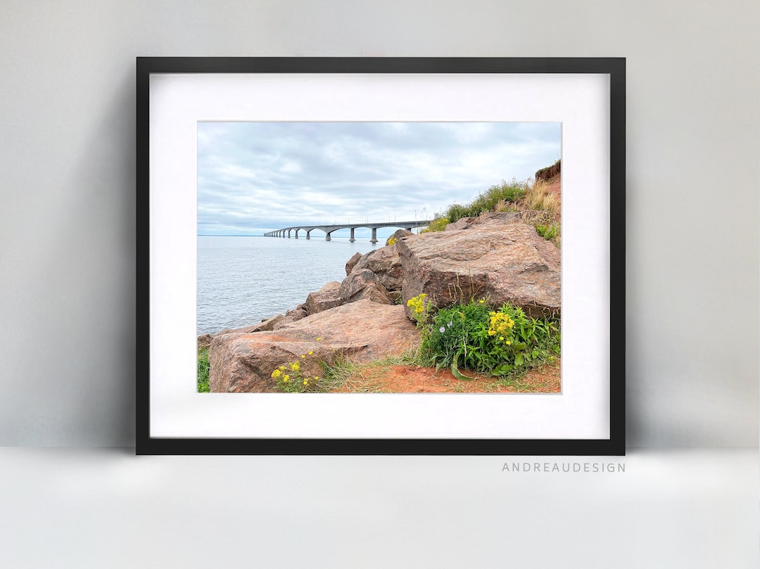 Prince Edward Island Confederation Bridge Landscape Print, Printable ...
