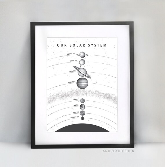 Solar System Clip Art Black And White Pics About Space "Black And