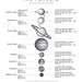 Solar System Print, Matching Solar Planets Art, Black and White Space ...