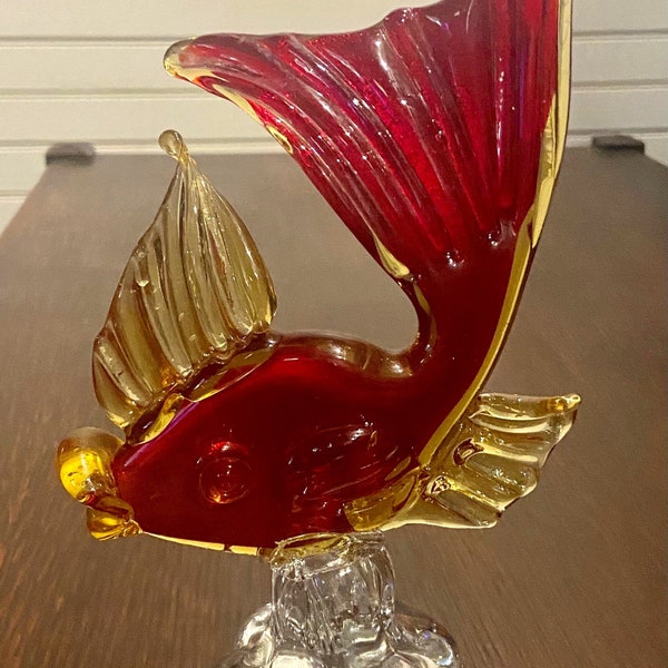 Murano Glass Fish Aquarium - Etsy