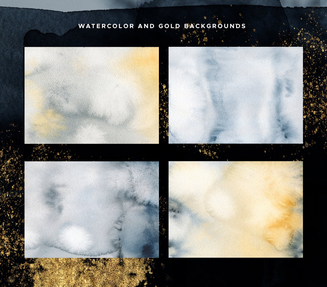 OLA Watercolor Background Clipart Digital Watercolor Overlay - Etsy