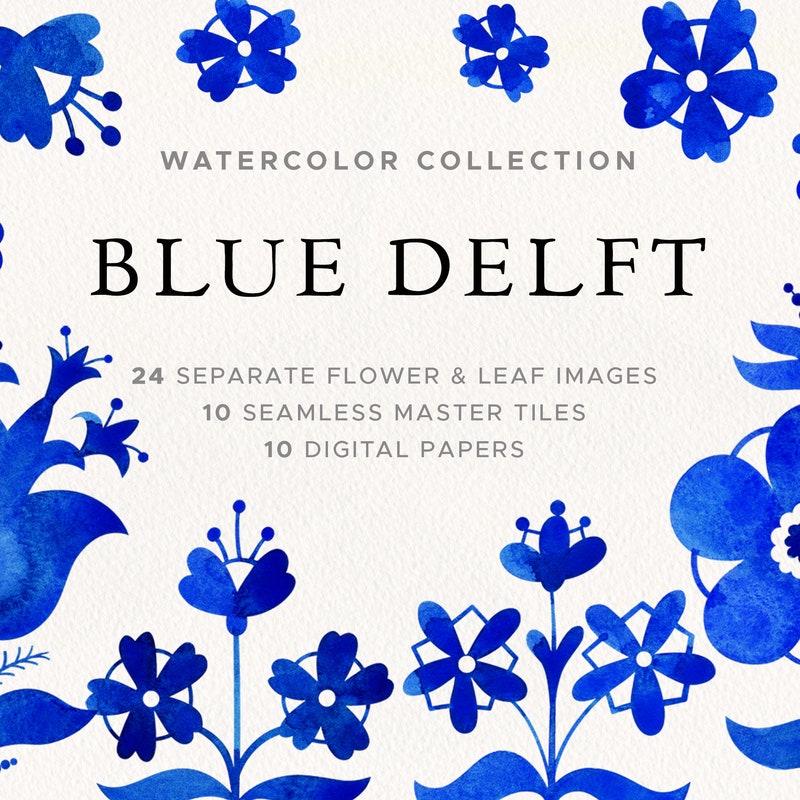 Delft Wallpaper Peel and Stick - Etsy