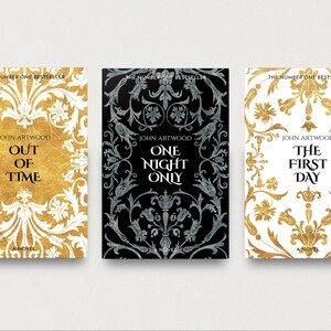 Premade Book Trilogy Cover Design Bundle, Paperback or Ebook Cover ...