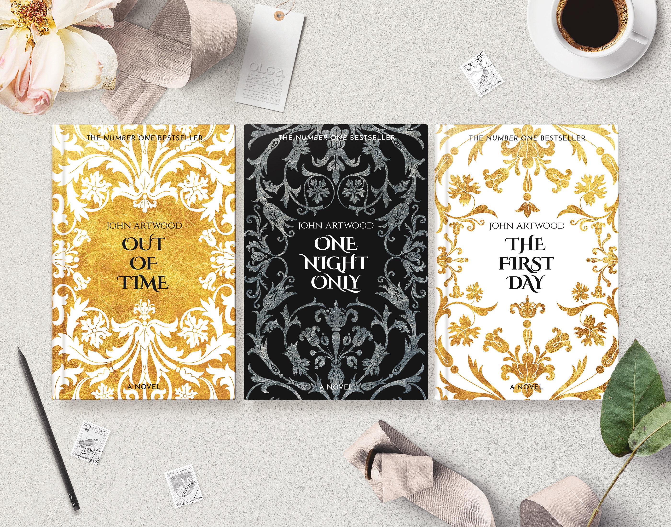 Premade Book Trilogy Cover Design Bundle Paperback or Ebook | Etsy