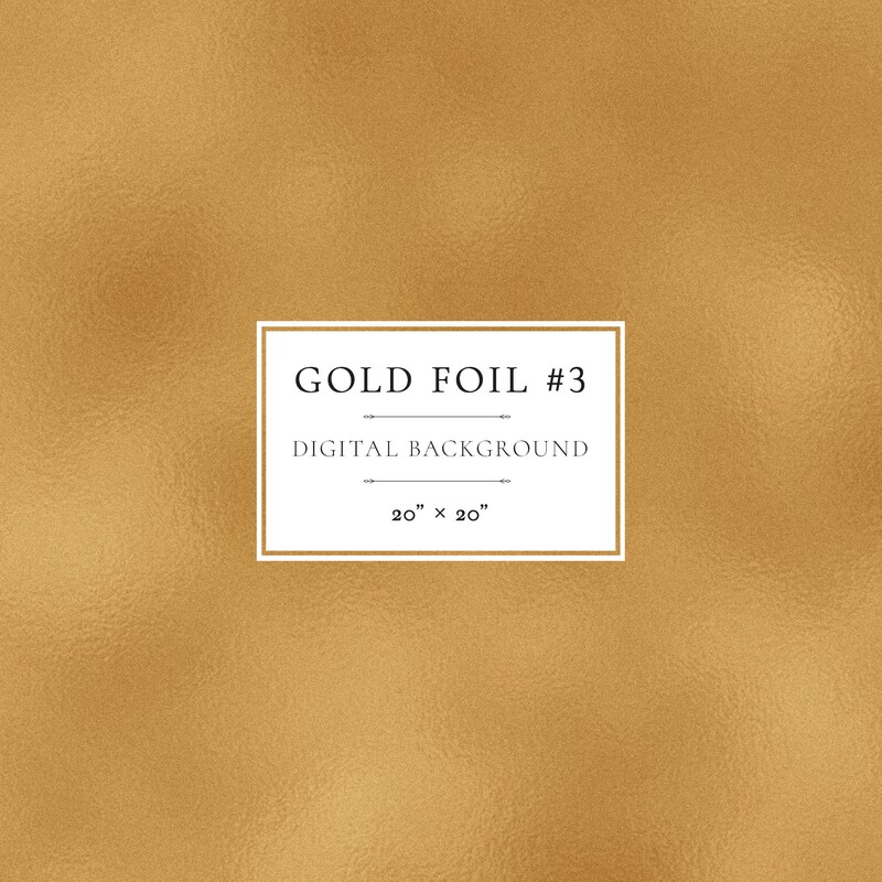 Gold Foil Digital - Etsy