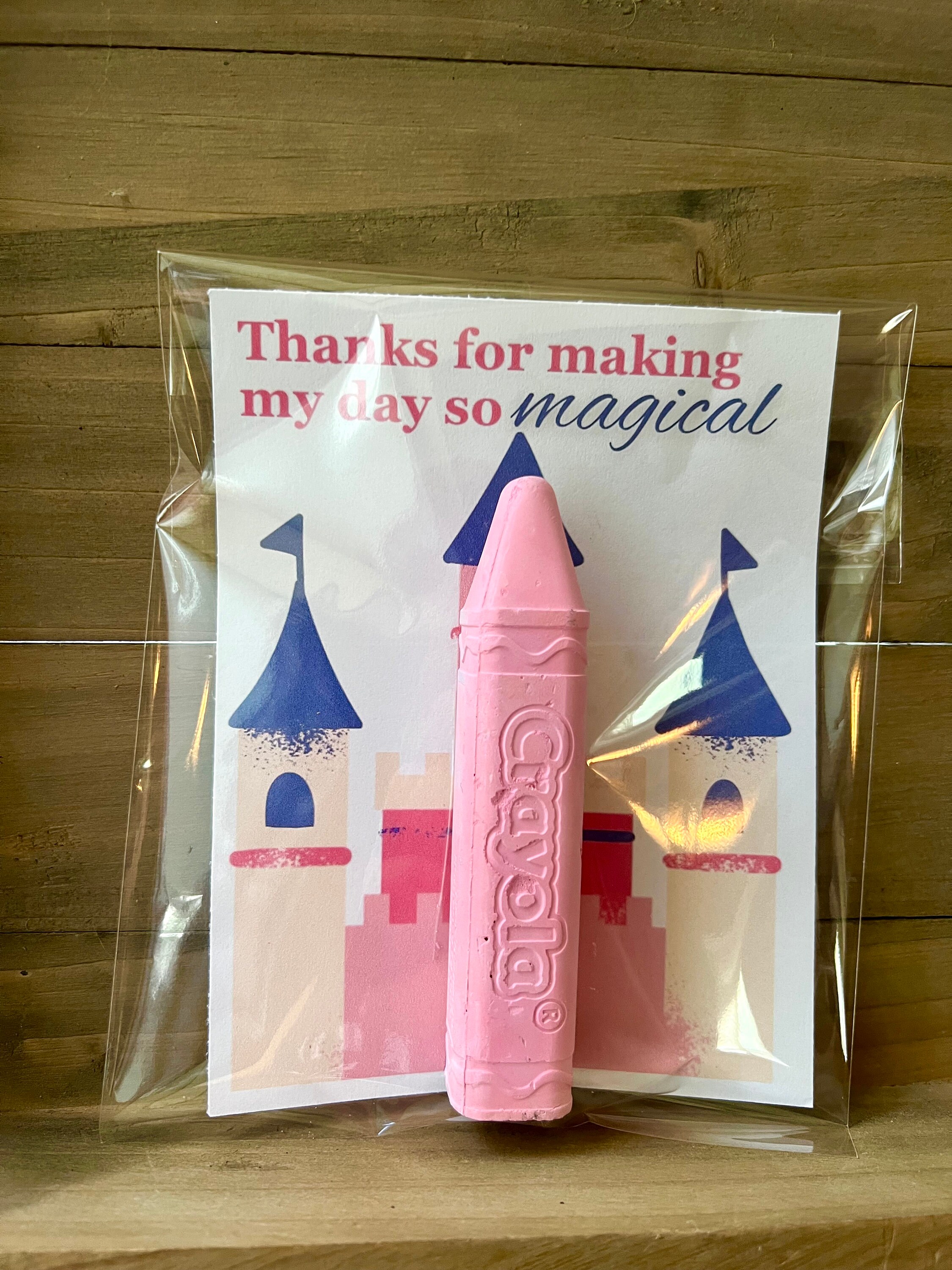 Princess Castle Chalk Party Favors, Kid’s Birthday, Children Party ...