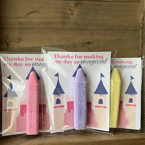 Princess Castle Chalk Party Favors, Kid’s Birthday, Children Party ...
