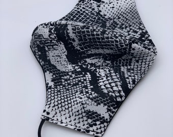 Adult Red Snake Mask - Etsy