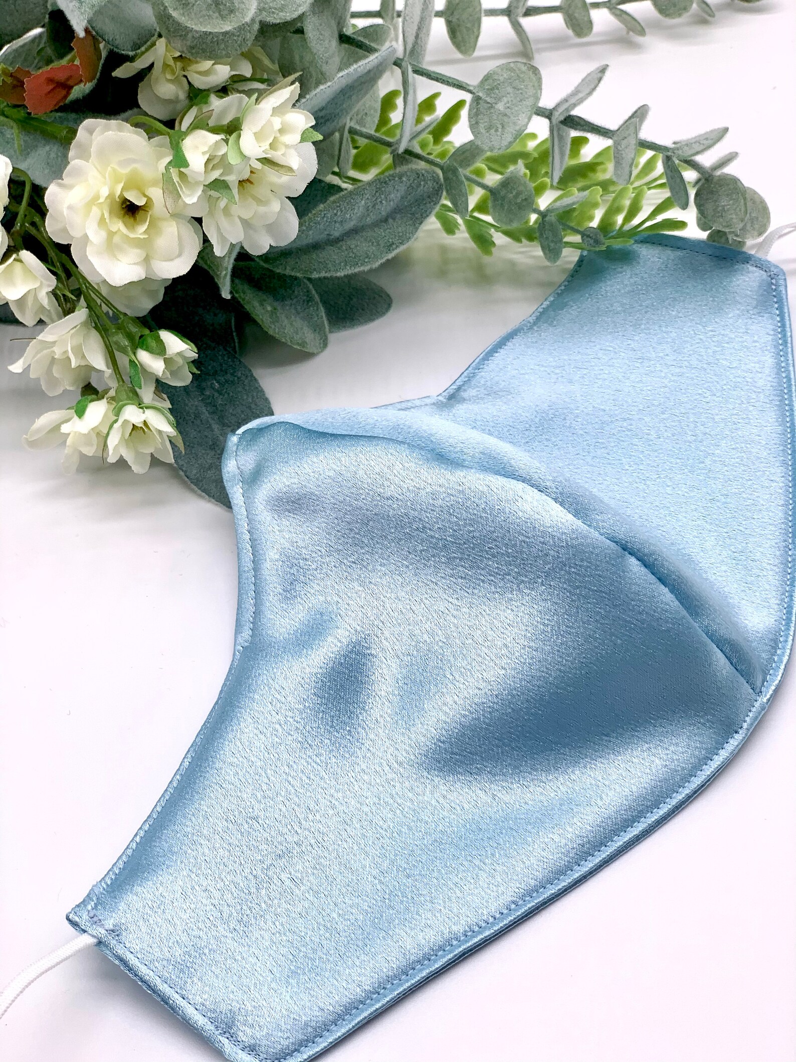 FALL MASK Satin Face Mask 2 Layer Satin Protection Mask W/ | Etsy