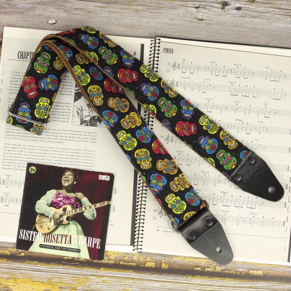Skull Guitar Straps - Etsy