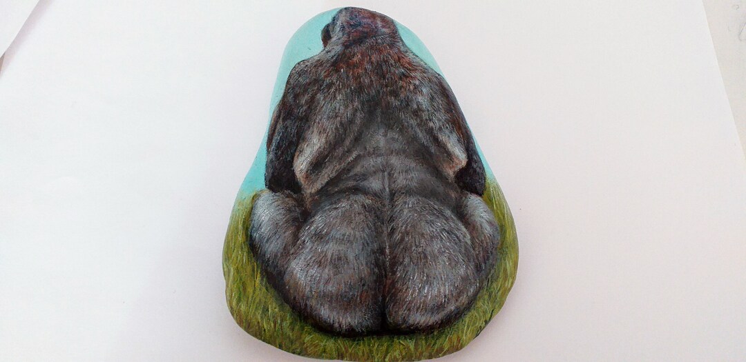 Gorilla Painted on Stone Gorilla Painted on Rock Gorilla - Etsy