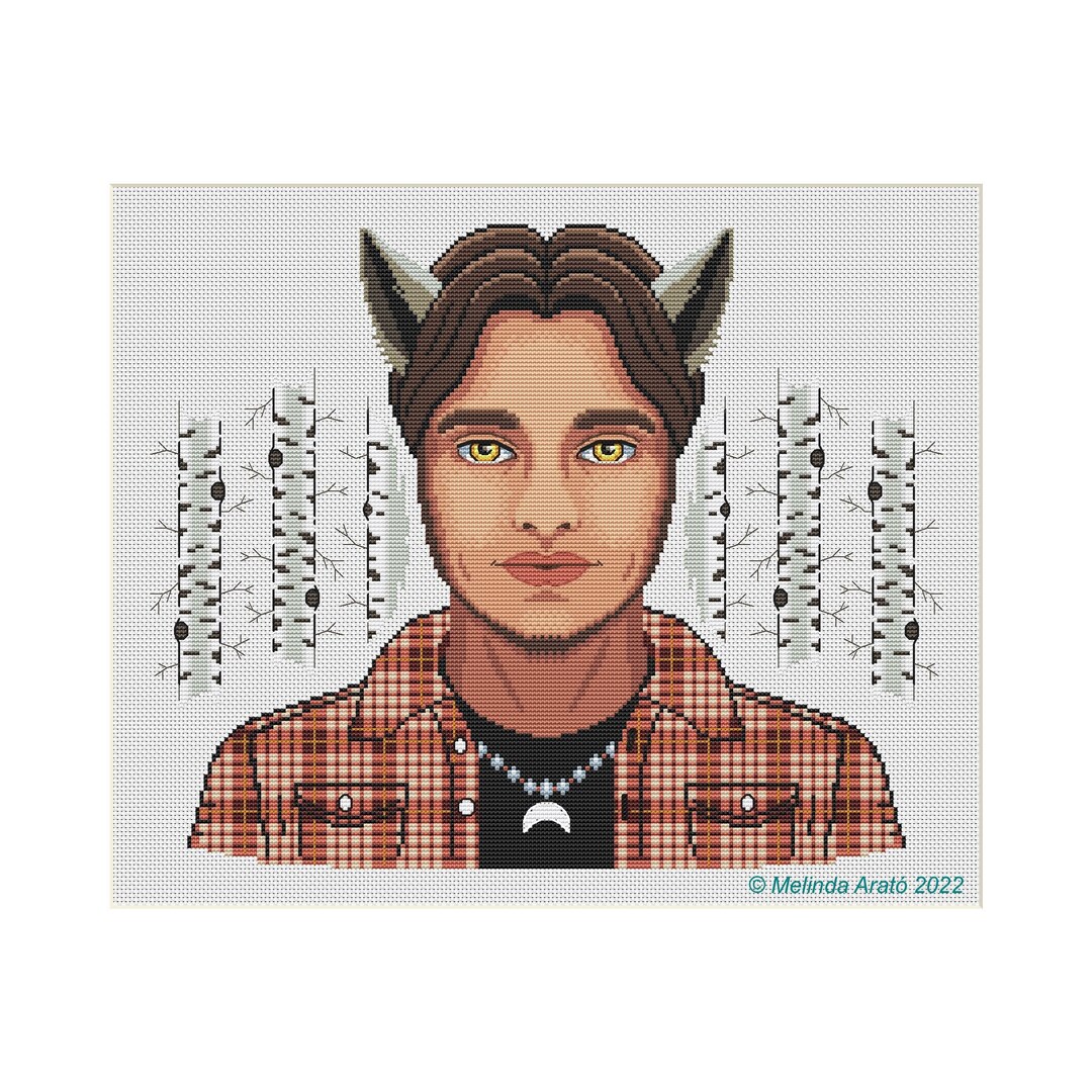 Werewolf Boy Cross Stitch Pattern Instant Download Pdf - Etsy
