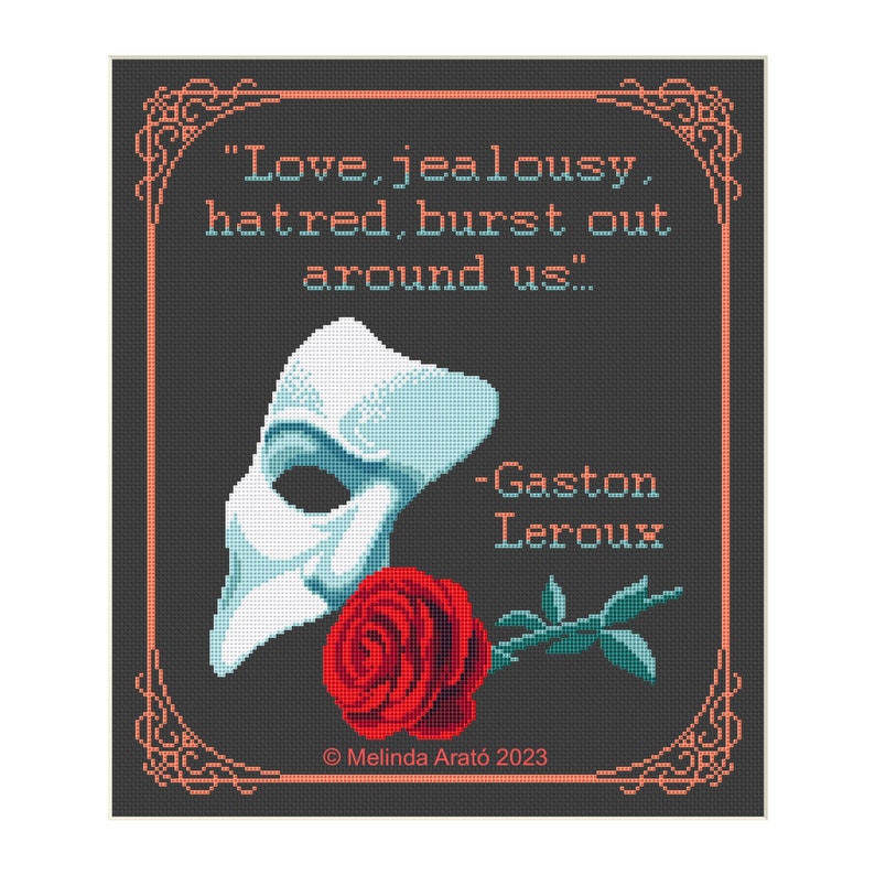 The Phantom of the Opera Book Quote - Etsy