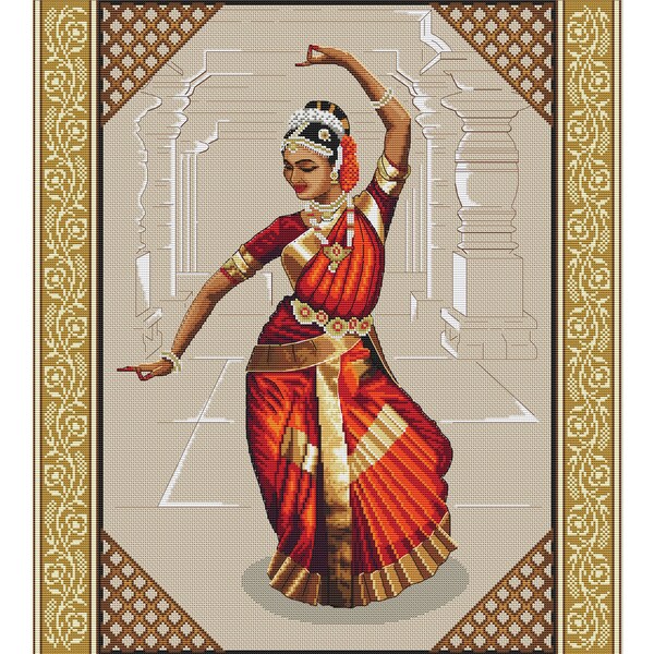 Indian Cross Stitch - Etsy