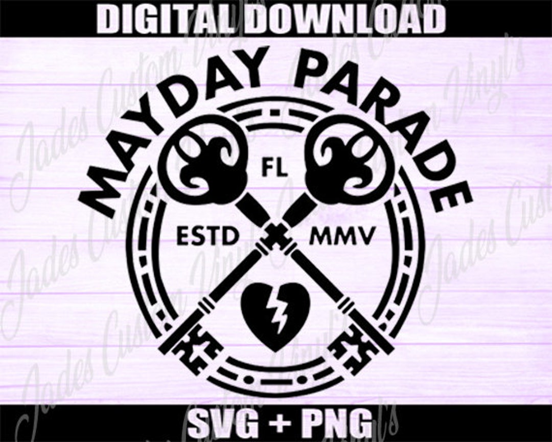 Mayday Parade Svg,this is a SVG File Download Only, No PNG File - Etsy