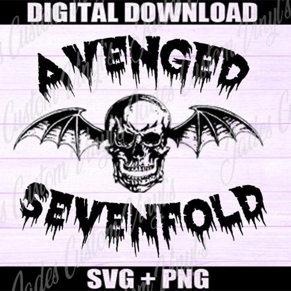 Avenged Sevenfold Svg - Etsy Norway
