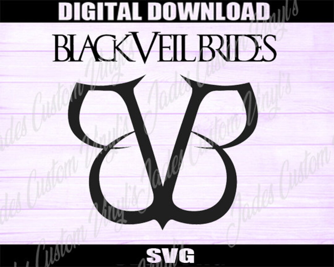 Black Veil Brides SVG, Hard Rock, Alternative Metal, Glam Metal, Gothic ...