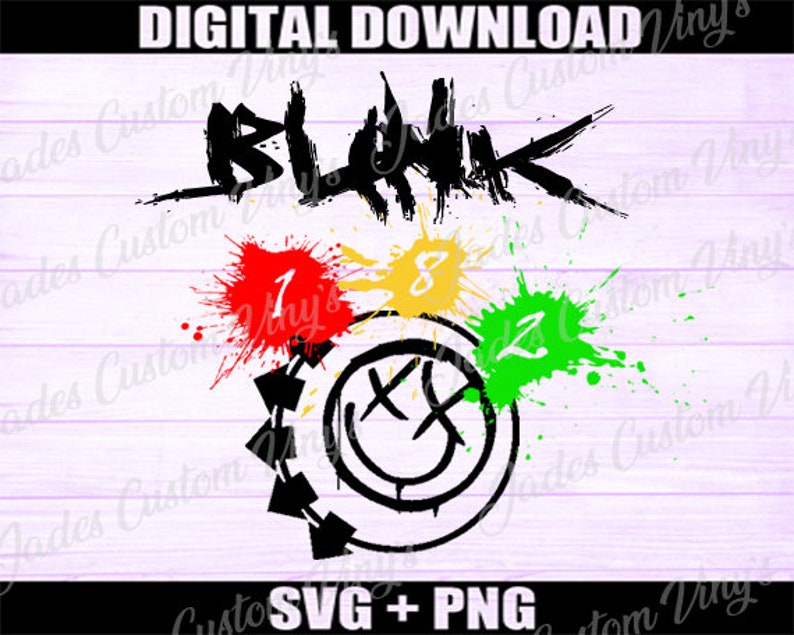 Blink 182 Svg Pop Punk Svg Skate Punk Svg Punk Rock Svg - Etsy