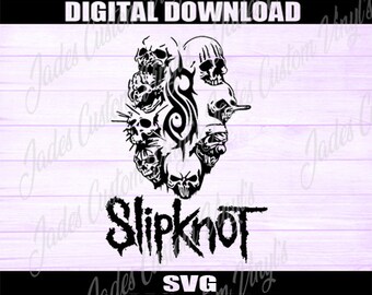 Rock Font, Slipknot Shirt Svg, Slipknot Band, Slipknot Font Svg, Cricut ...